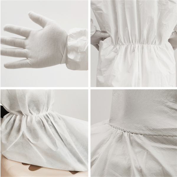 Disposable overall SF non-woven fabric workplace coverall