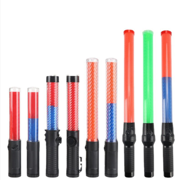 Led flash traffic baton